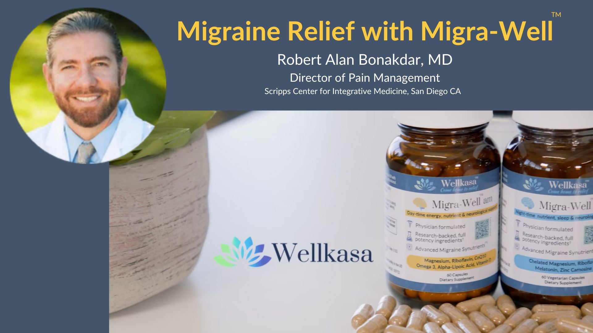 Migraine Relief with Migra-Well – Wellkasa