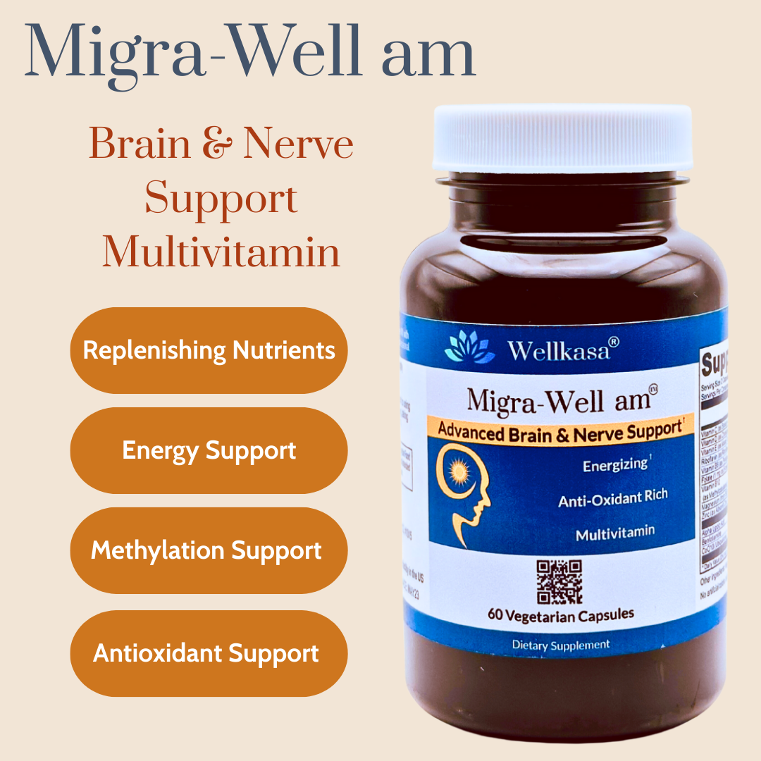 Brain & Nerve Support Multivitamin with Magnesium & Methylated B ...